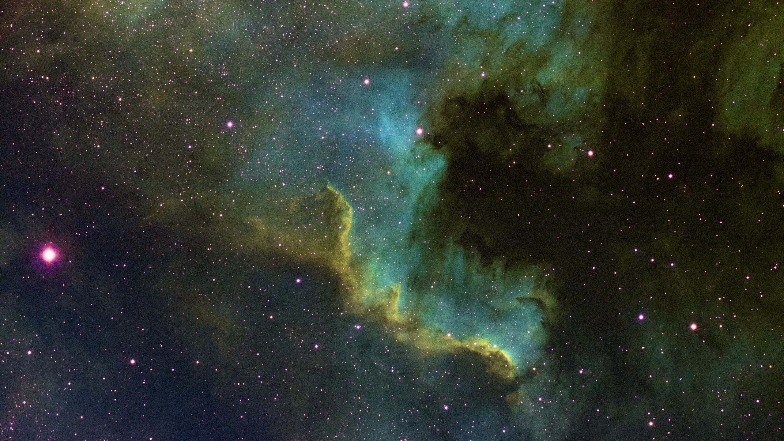 Download wallpaper 2560x1440 space, nebula, universe, stars widescreen ...