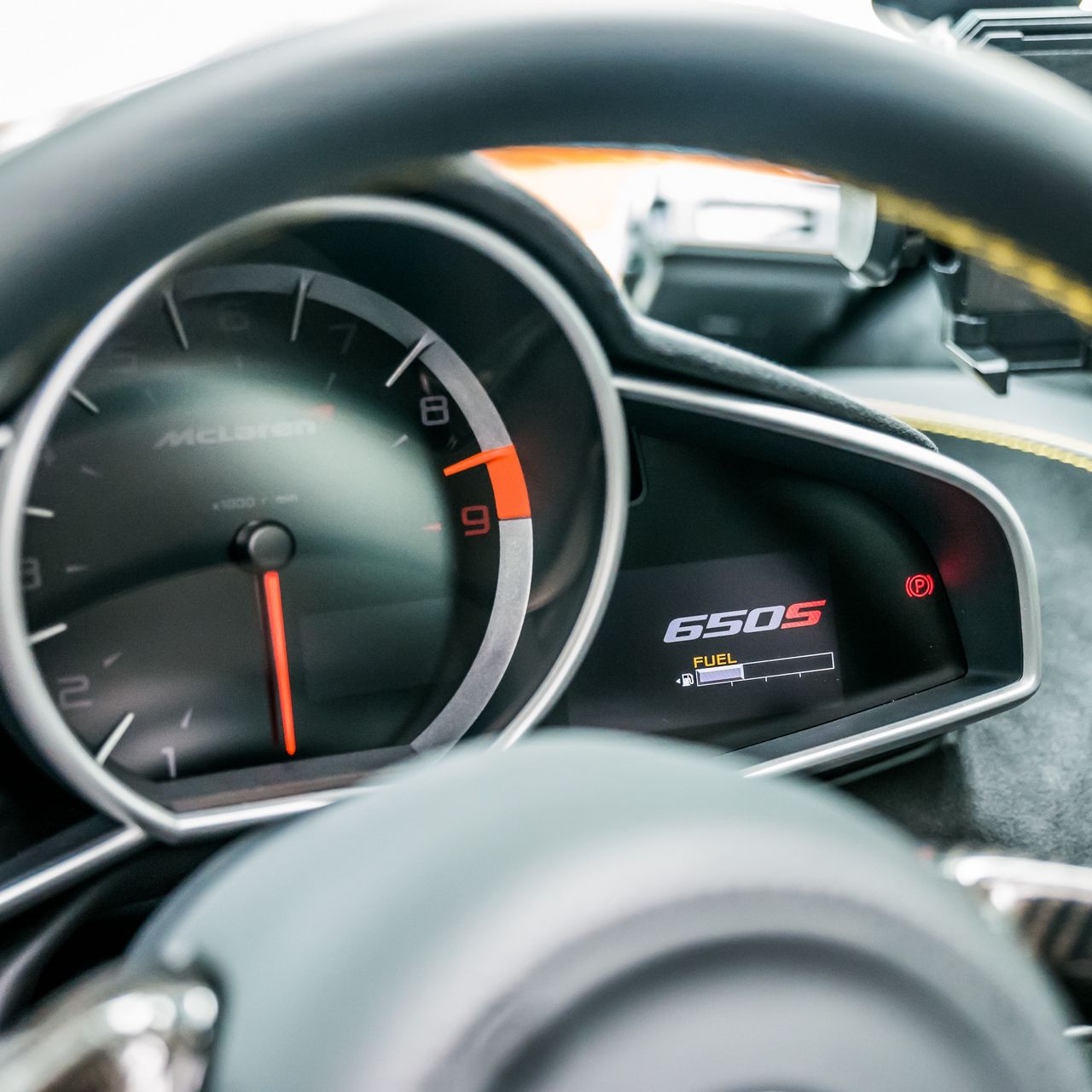 Download wallpaper 1280x1280 speedometer, steering wheel, car ipad ...