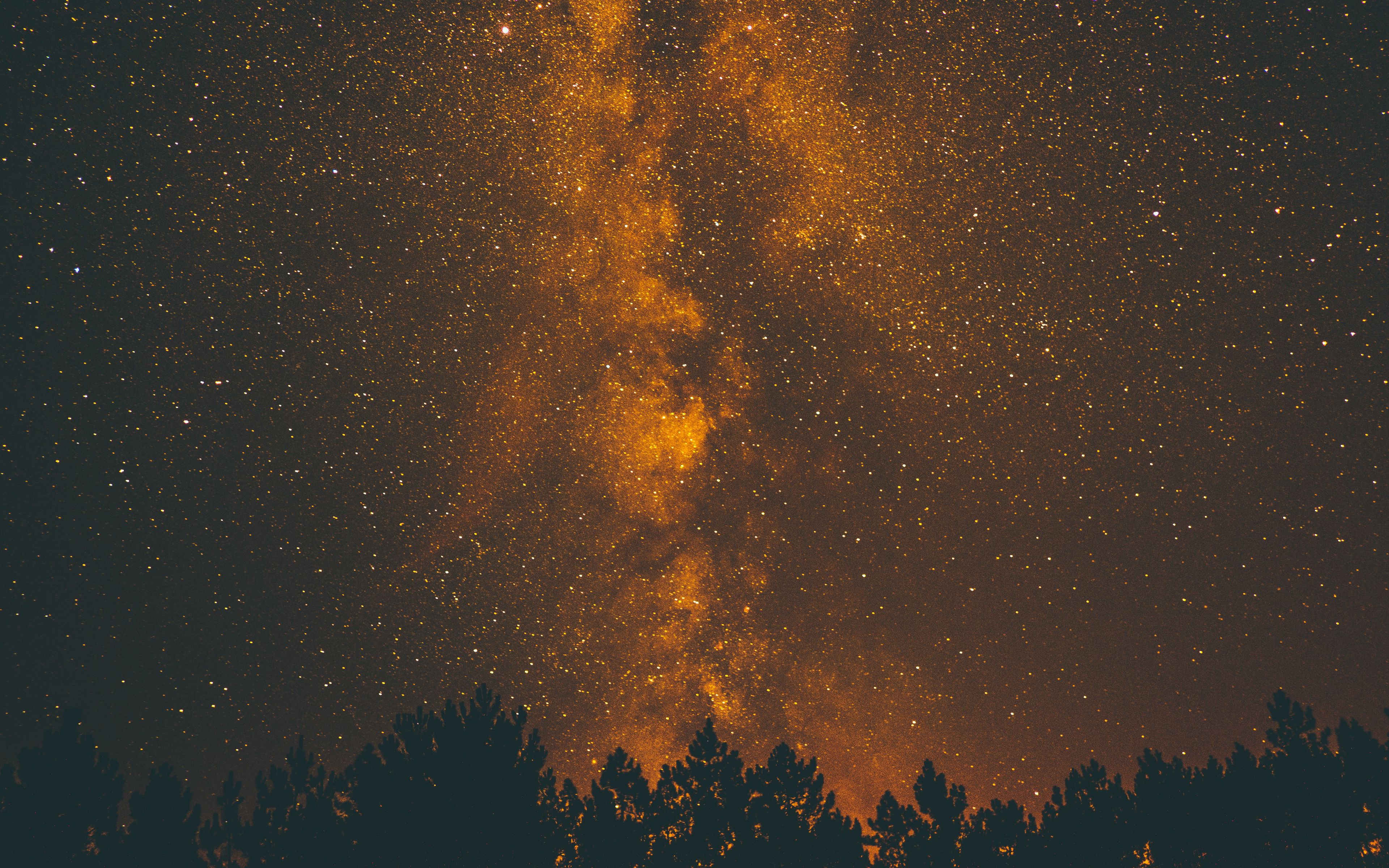 Download wallpaper 3840x2400 starry sky, night, stars, sky 4k ultra hd ...
