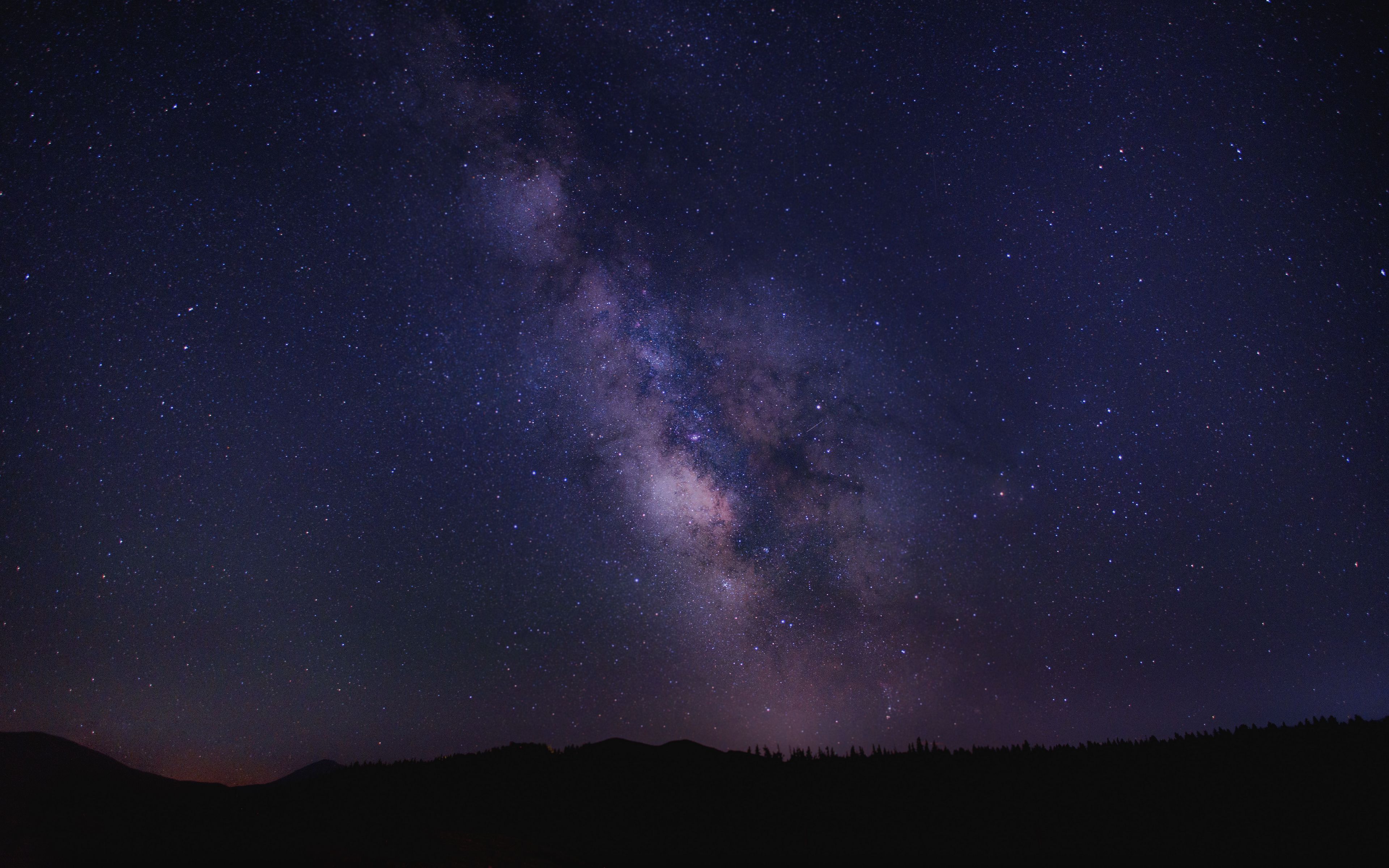 Download wallpaper 3840x2400 starry sky, night, stars, sky 4k ultra hd ...