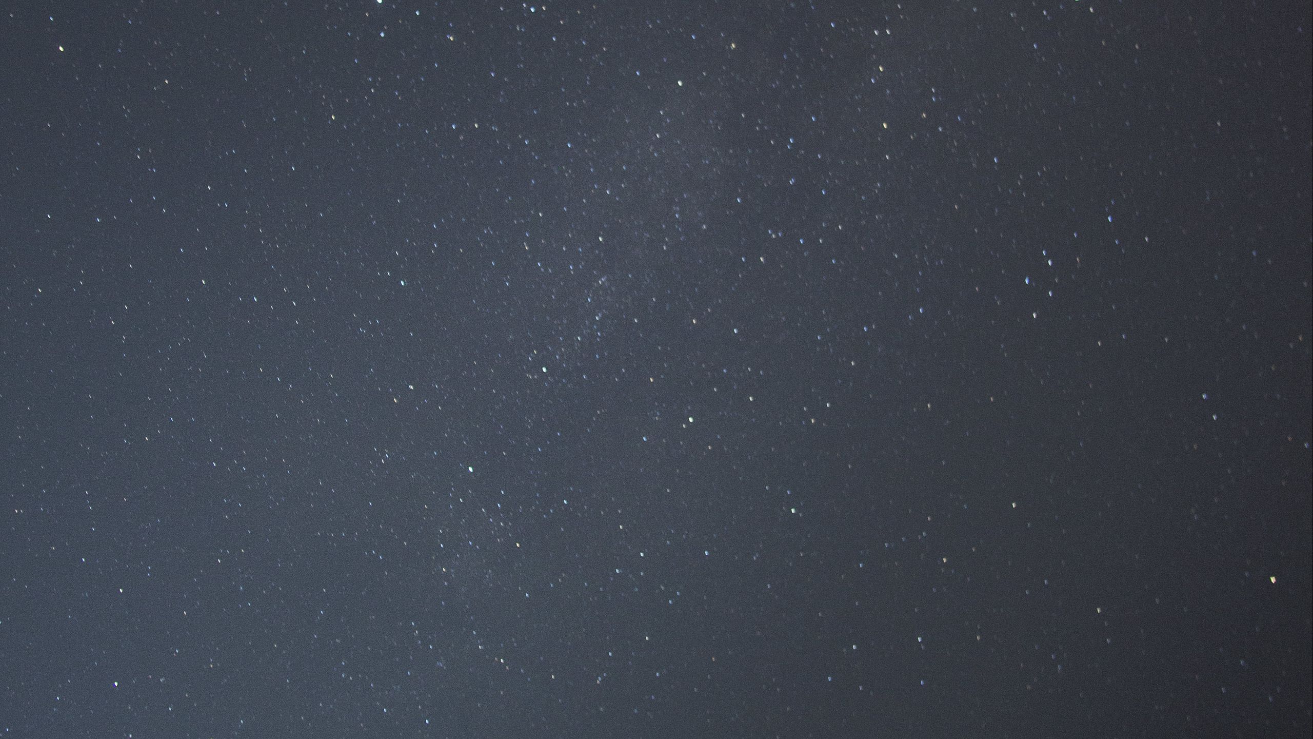 Download wallpaper 2560x1440 starry sky, stars, bottom view widescreen ...