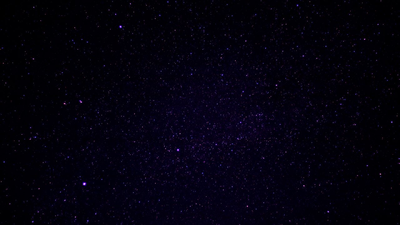 Wallpaper starry sky, stars, universe, violet hd, picture, image