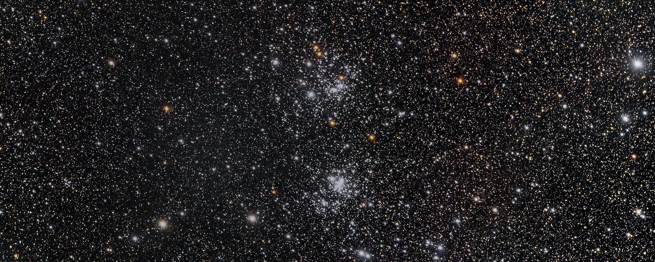 Download wallpaper 2560x1024 stars, constellations, starry sky, space ...
