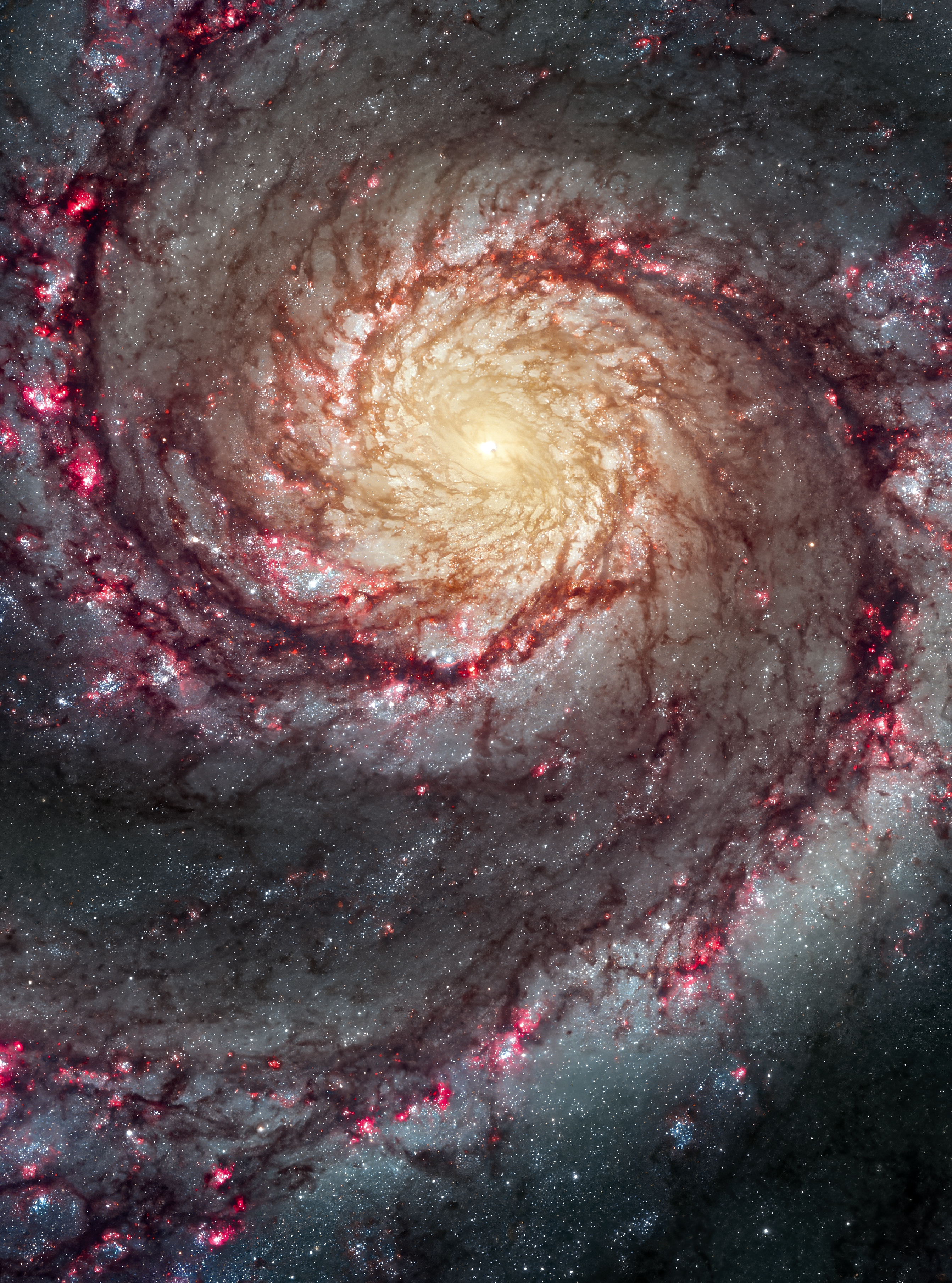 Download wallpaper 2685x3617 stars, space, funnel, galaxy hd background