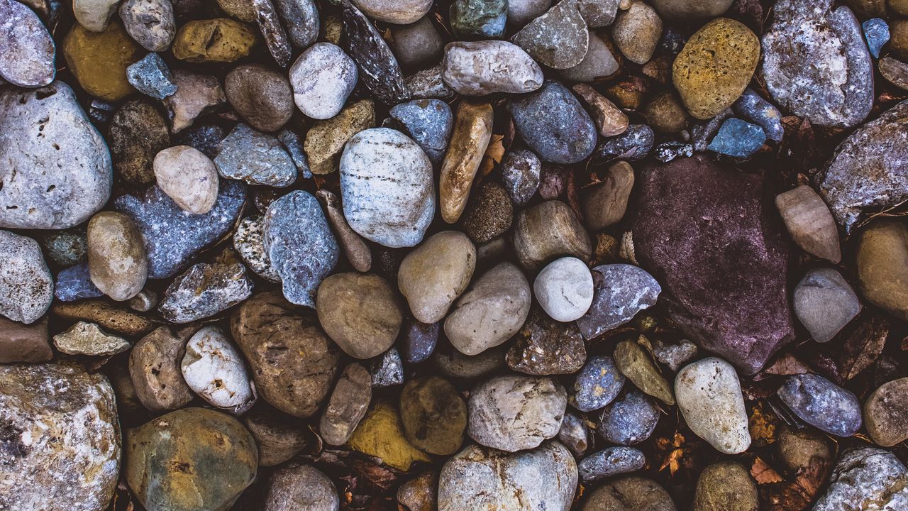 Wallpaper stones, sea, pebbles, forms hd, picture, image