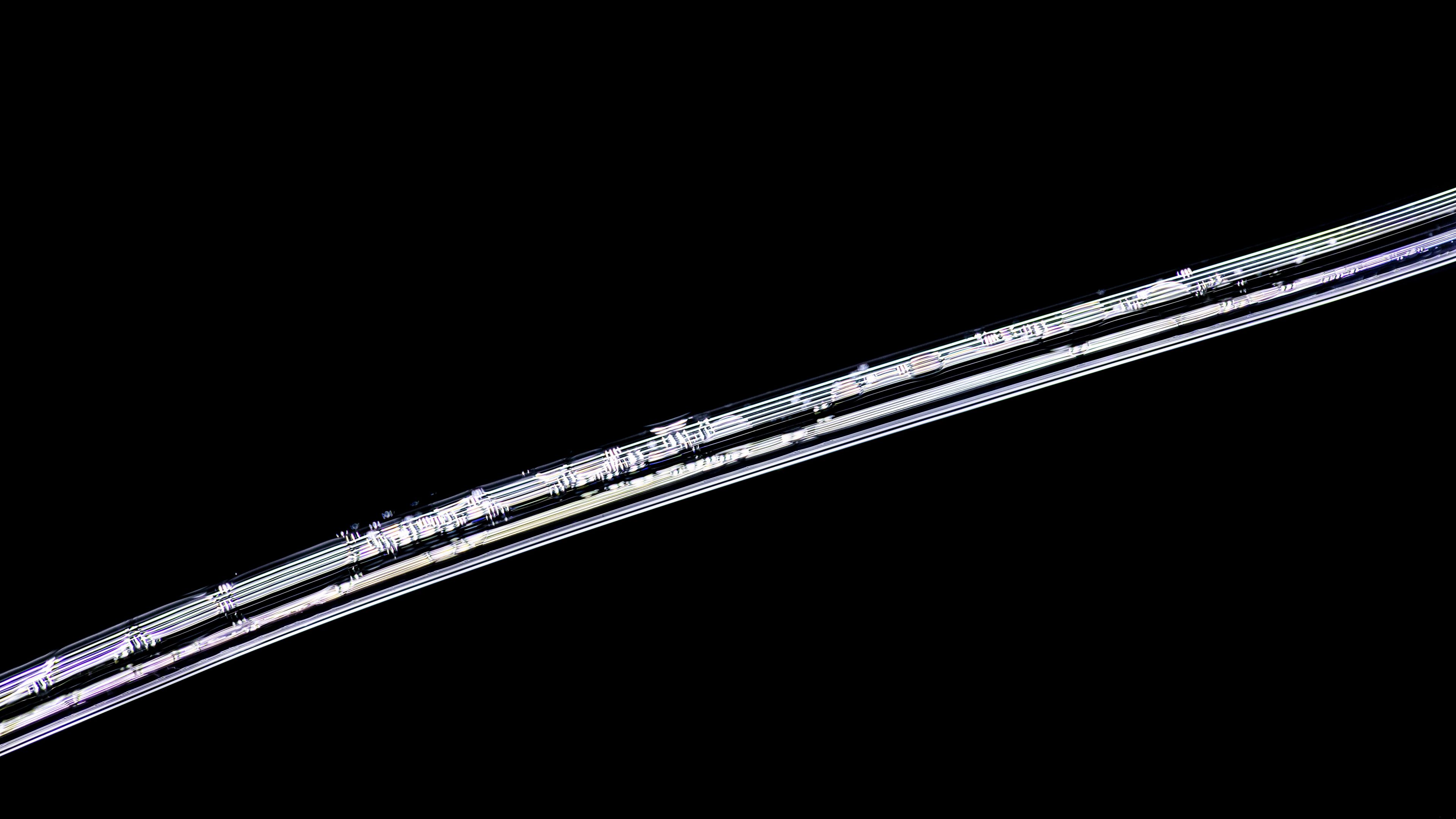 Download wallpaper 3840x2160 straw, transparent, black, macro 4k uhd 16 ...