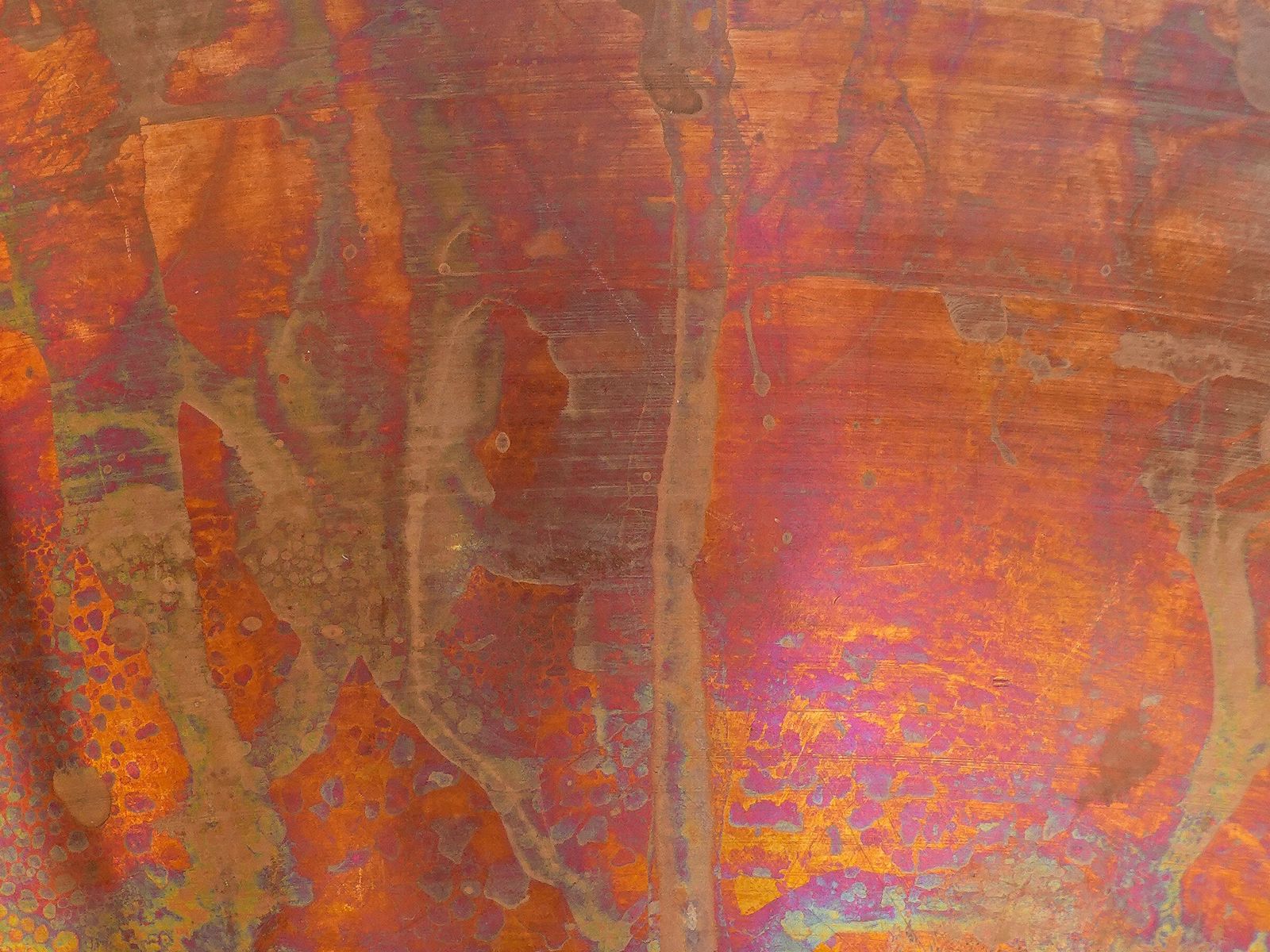 Download wallpaper 1600x1200 surface, stains, streaks, metallic ...