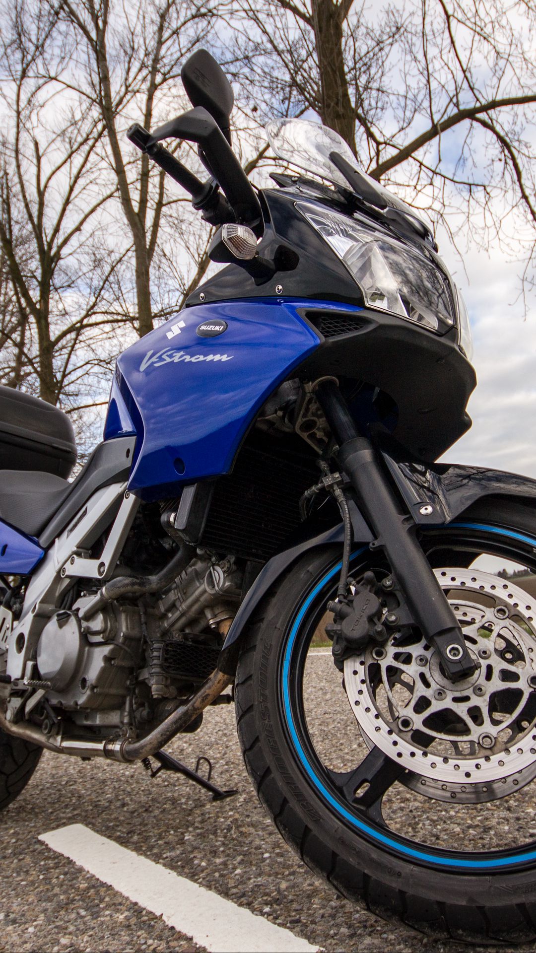 Download wallpaper 1080x1920 suzuki, suzuki v-strom, motorcycle, bike ...