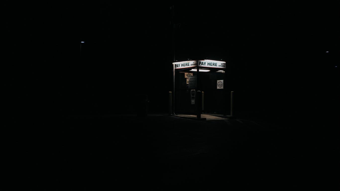 Download wallpaper 1366x768 terminal, night, dark tablet, laptop hd ...