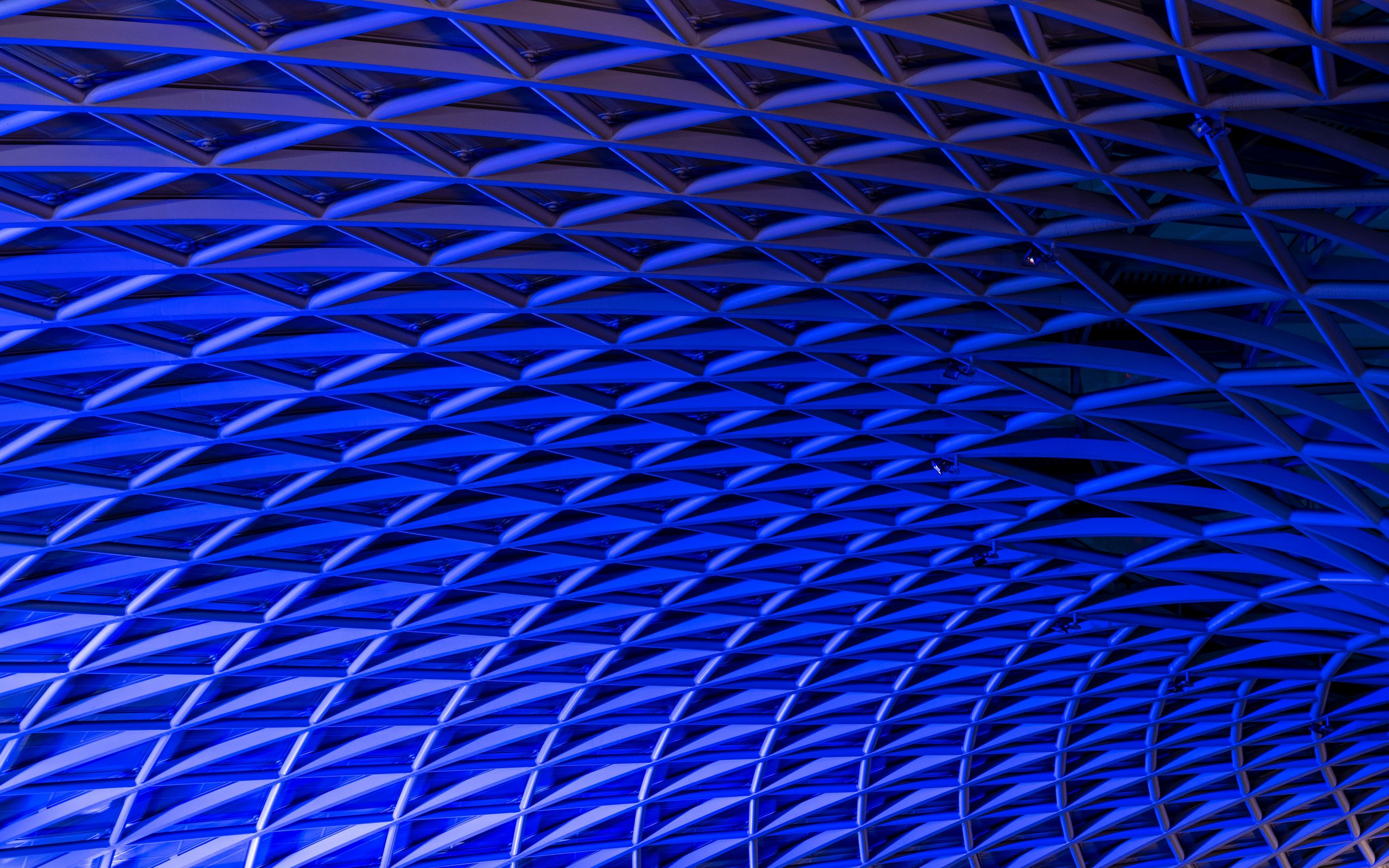Download wallpaper 2560x1600 texture, construction, blue, architecture ...