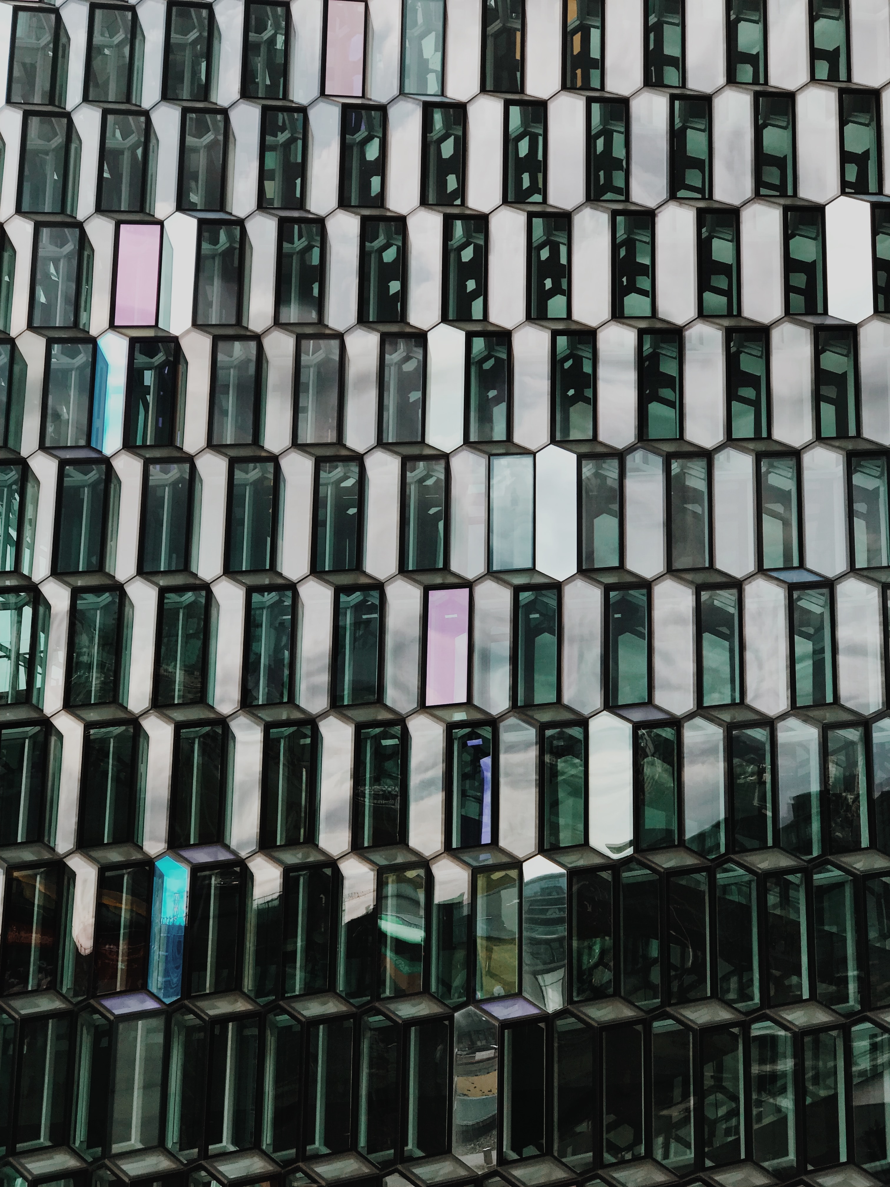 Download wallpaper 3024x4032 texture, glass, building, facade ...