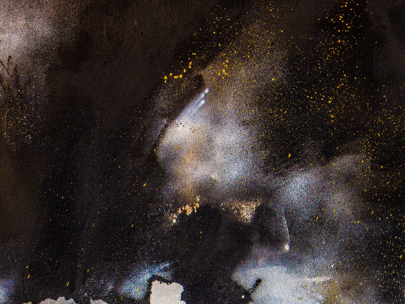 Download wallpaper 1400x1050 texture, paint, stains, dark, roughness ...