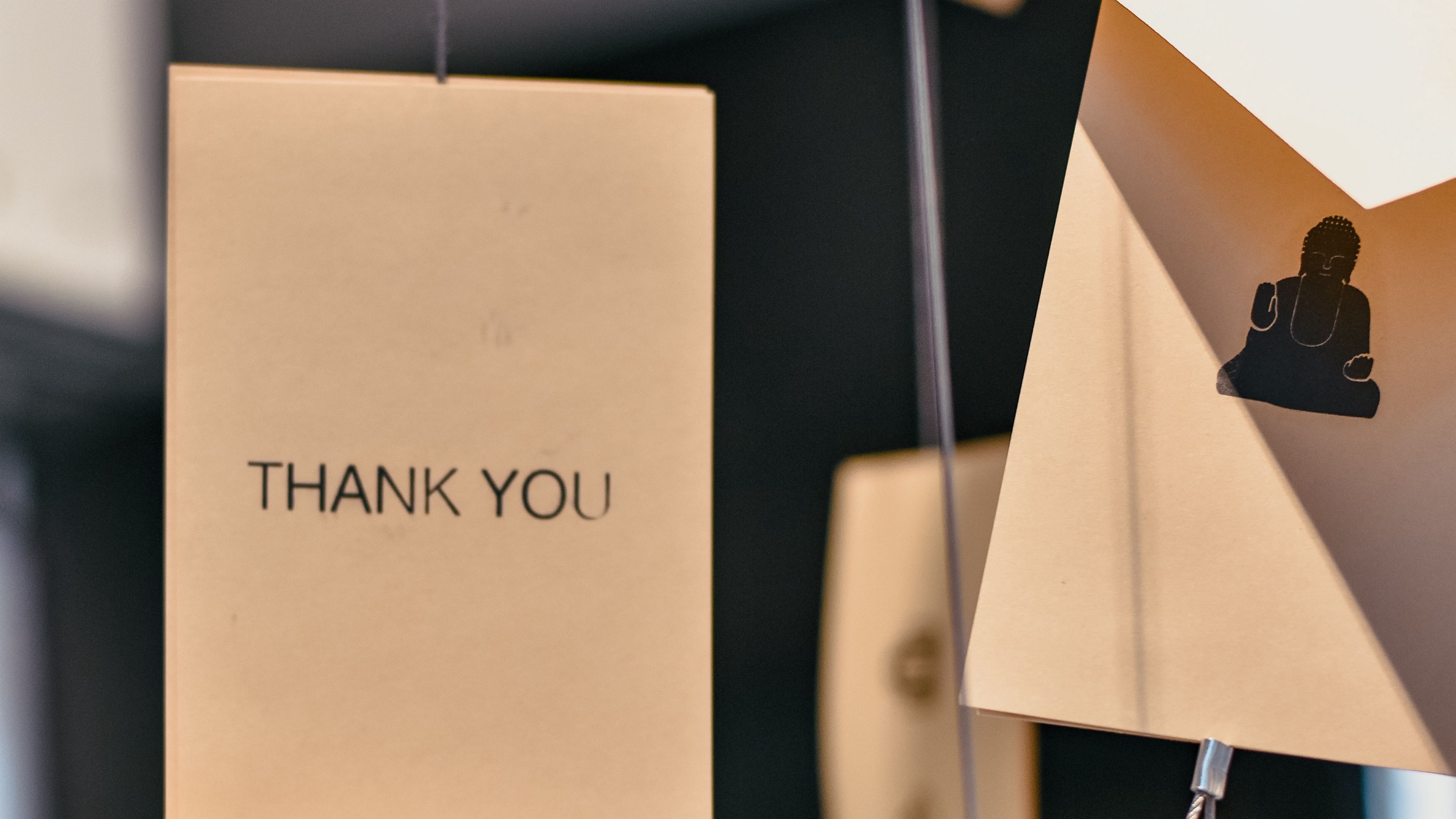 Download wallpaper 3840x2160 thank you, inscription, words, phrase 4k ...