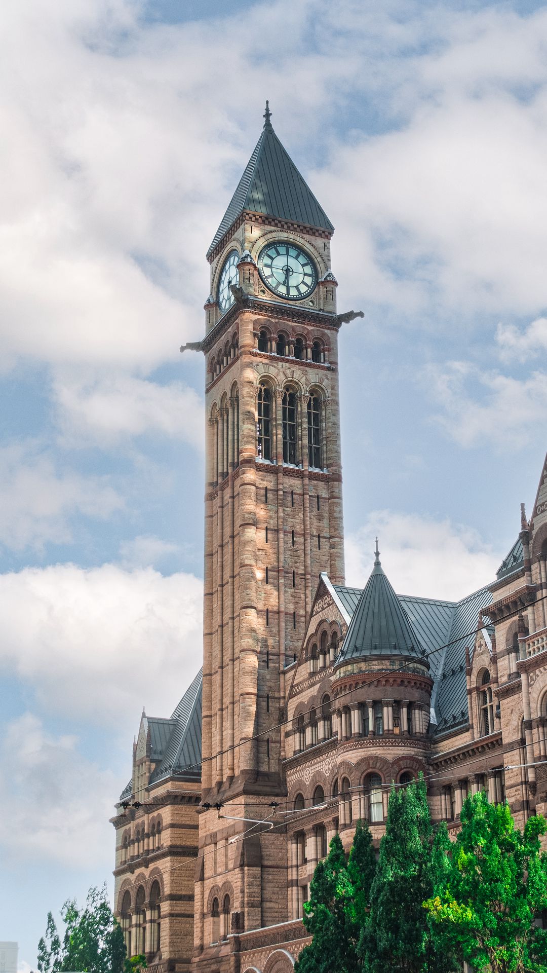 Download wallpaper 1080x1920 tower, building, architecture, toronto ...