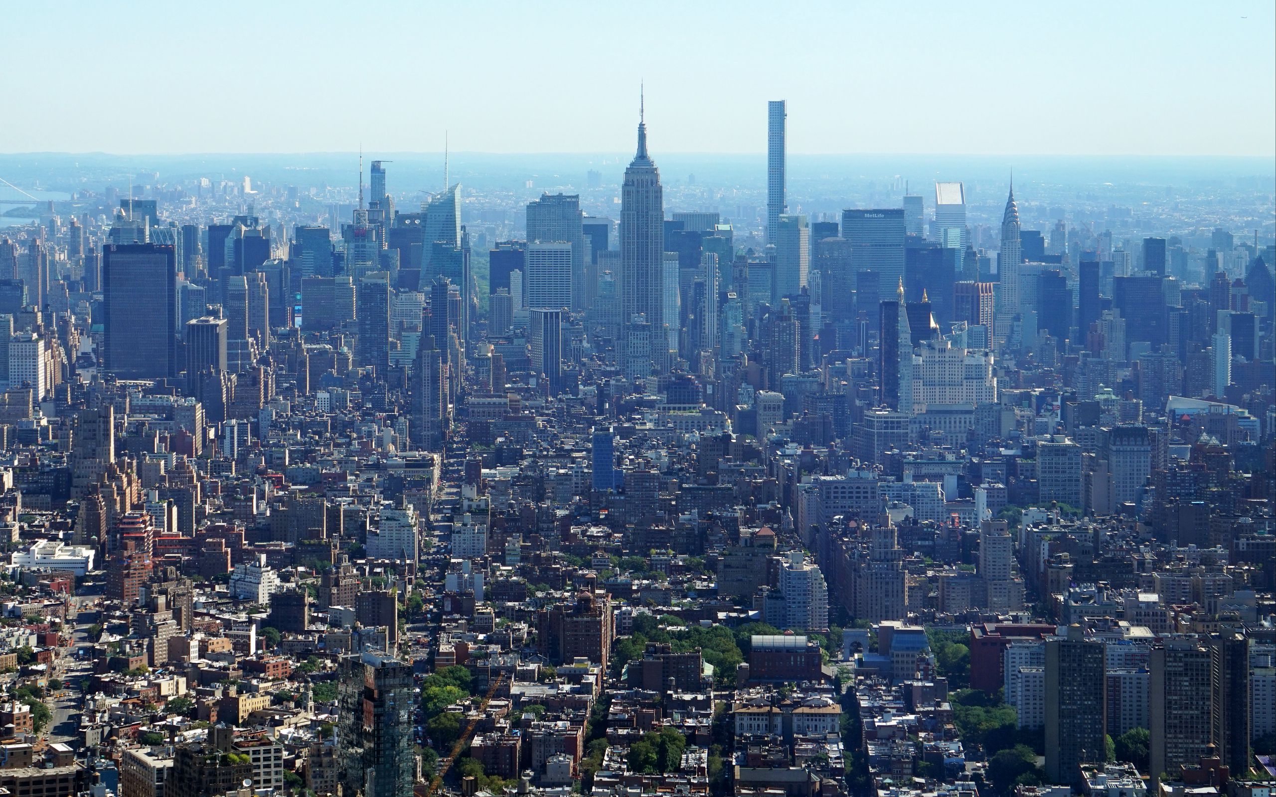 Download wallpaper 2560x1600 towers, skyscrapers, city, buildings ...