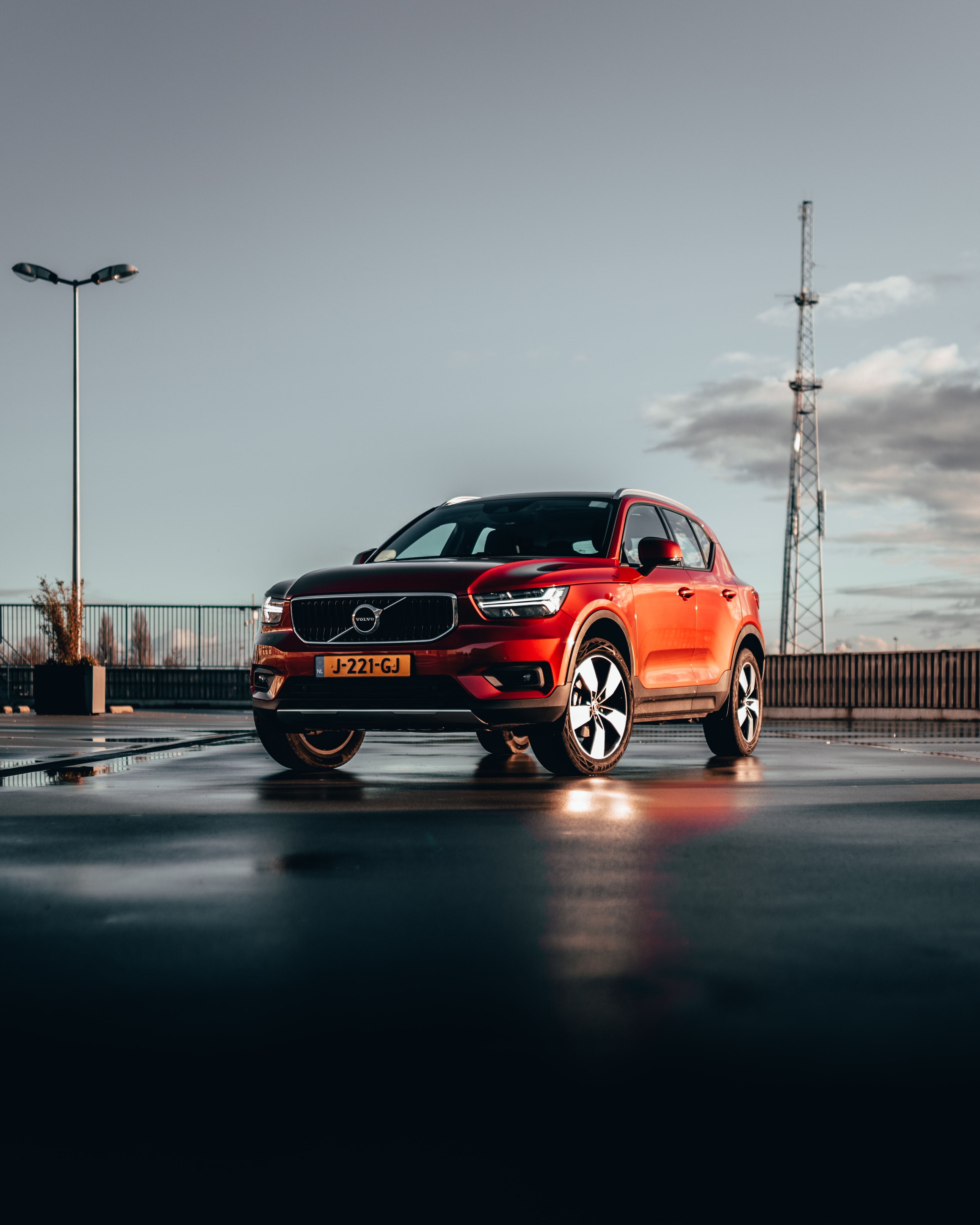 Download wallpaper 3304x4130 volvo xc40, volvo, car, suv, red, front ...