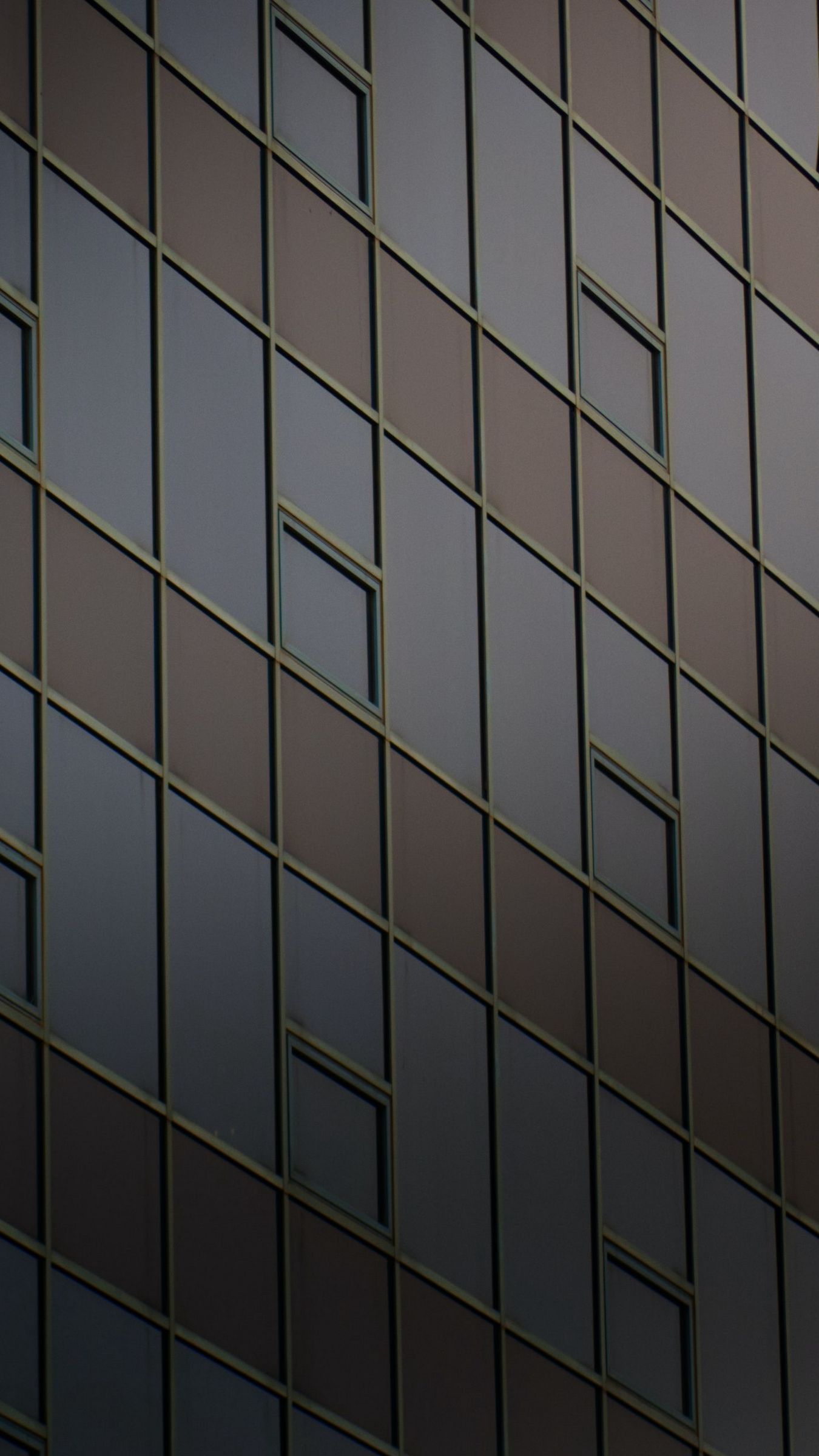 Download wallpaper 1350x2400 wall, facade, building, glass iphone 8+/7 ...