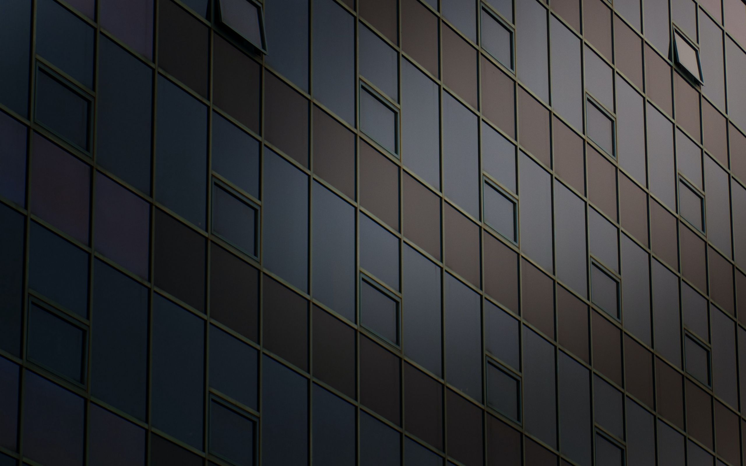 Download wallpaper 2560x1600 wall, facade, building, glass widescreen ...