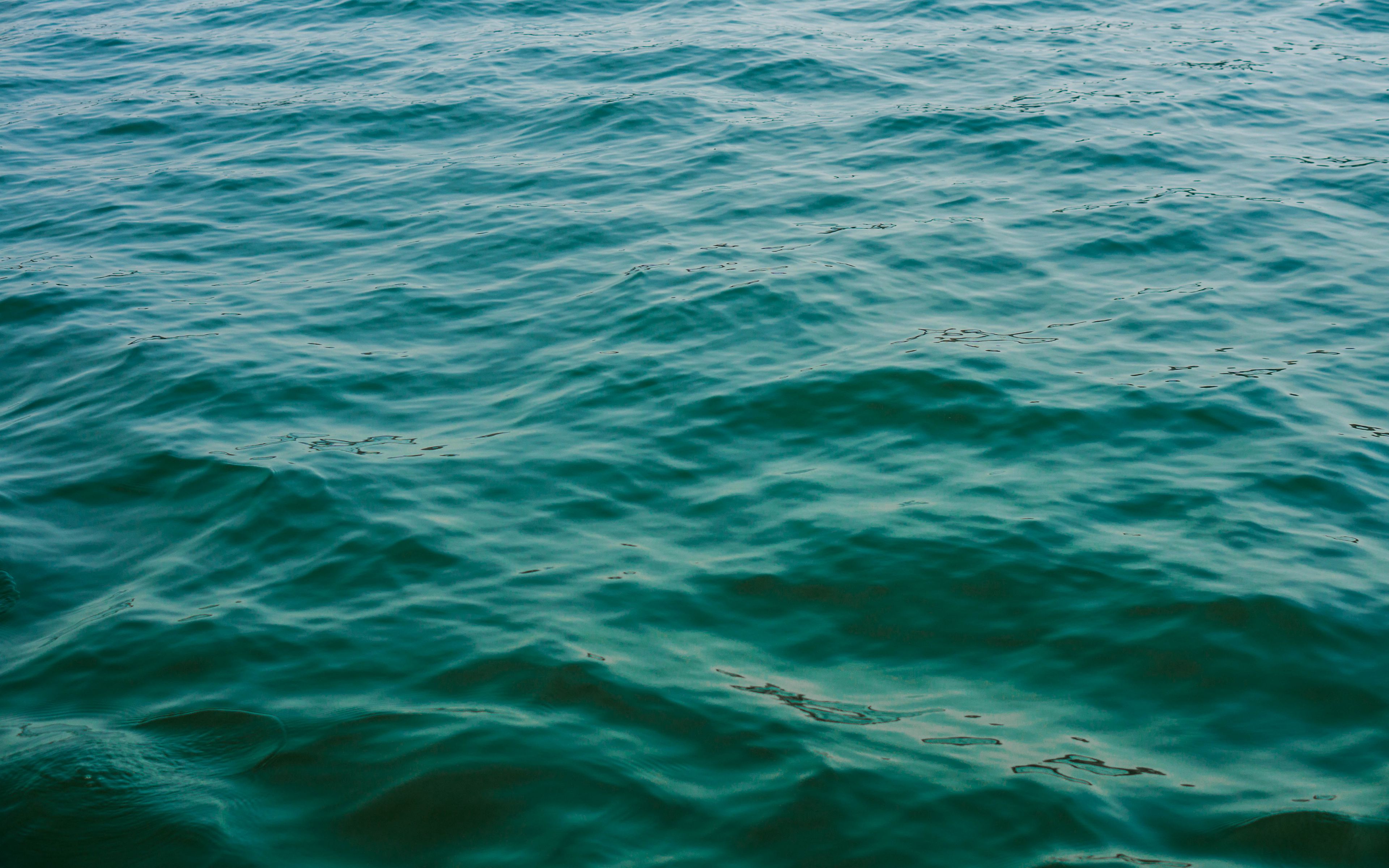 Download wallpaper 3840x2400 water, sea, ripples, waves 4k ultra hd 16: ...