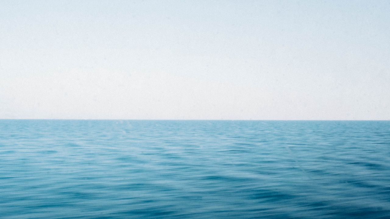 Wallpaper water, sea, waves, horizon, sky hd, picture, image