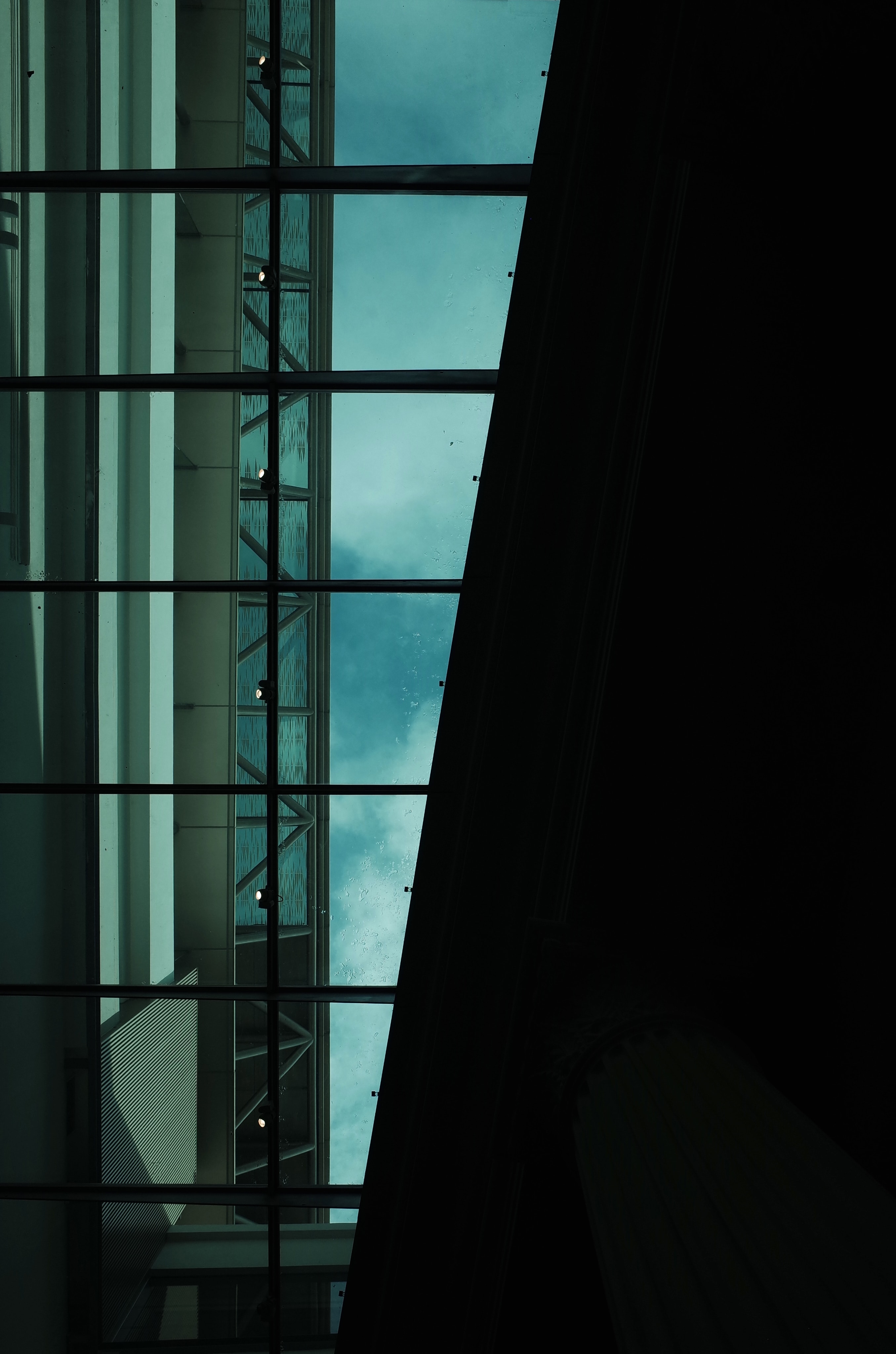 Download wallpaper 2710x4093 window, building, architecture, dark hd ...