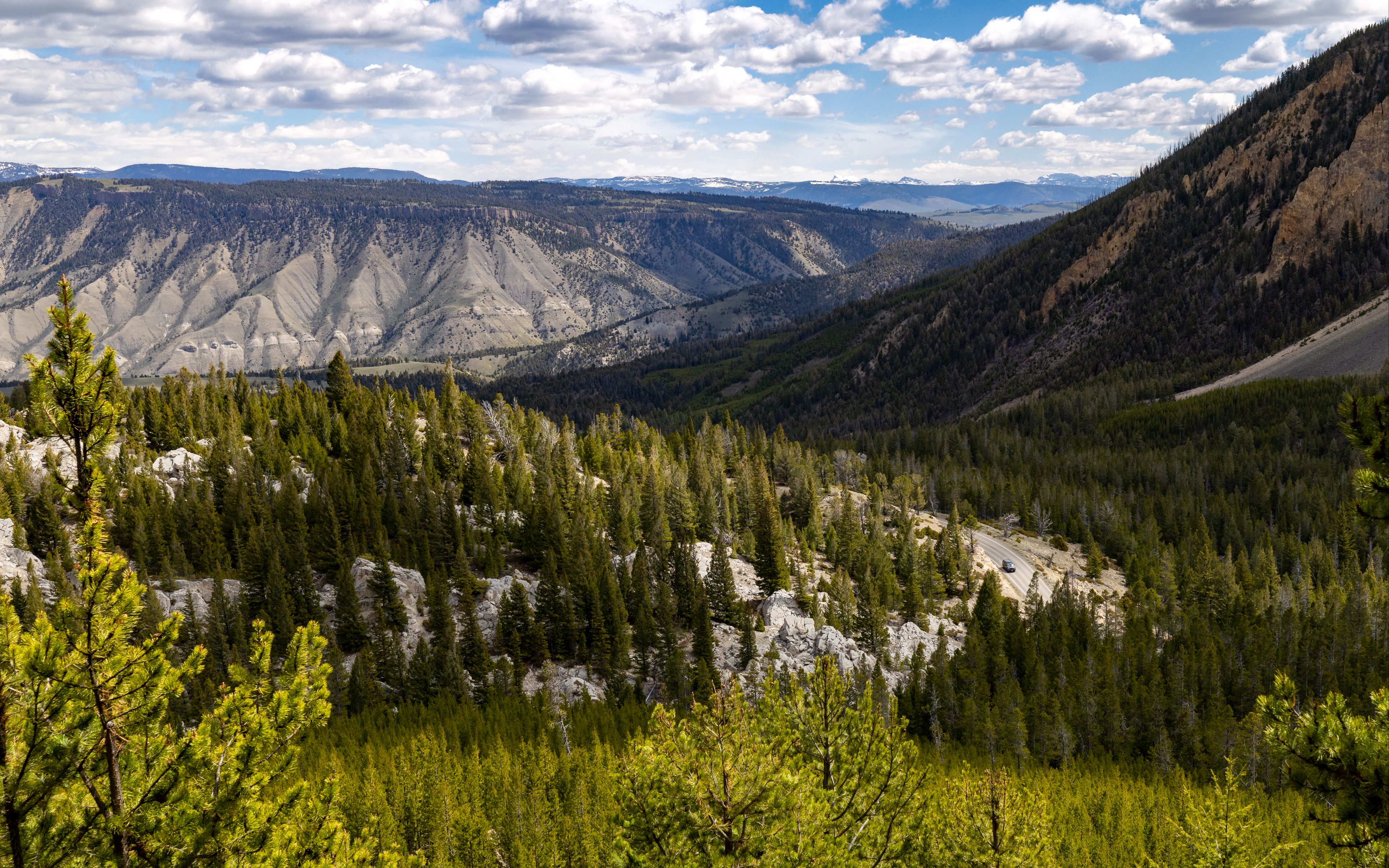 Download wallpaper 3840x2400 yellowstone national park, beartooth ...